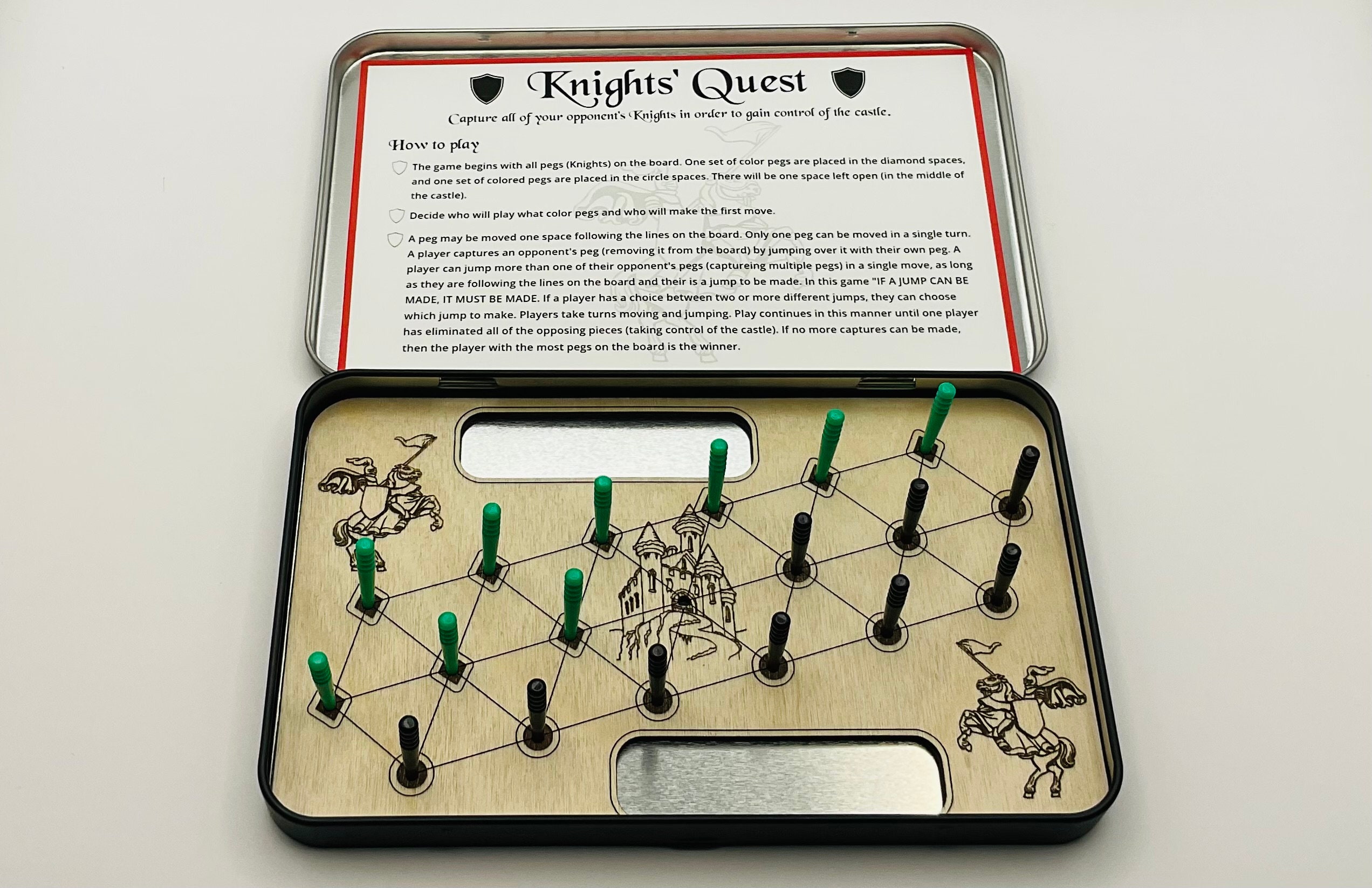 Knights' Quest Travel Game - Etsy
