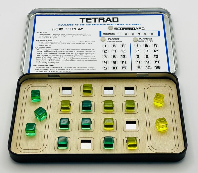 TETRAD - Travel Game - Etsy