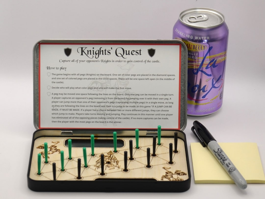 Knights' Quest - Travel Game - Etsy