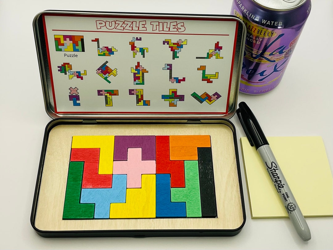 Puzzle Tiles Travel Puzzle - Etsy
