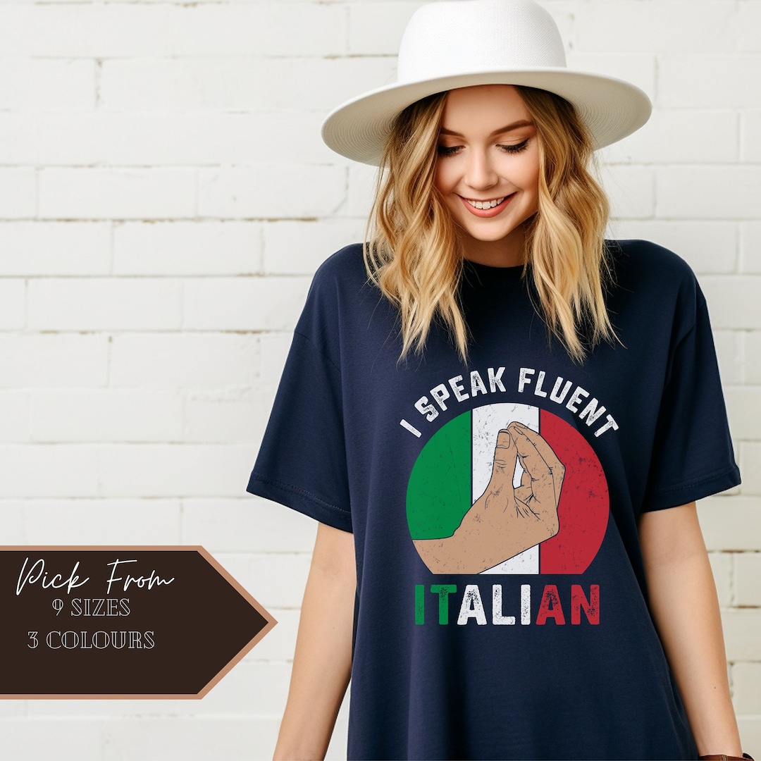 Funny Shirt Italian T-shirt Italy Tshirt Gift for Friend Joke Shirt - Etsy
