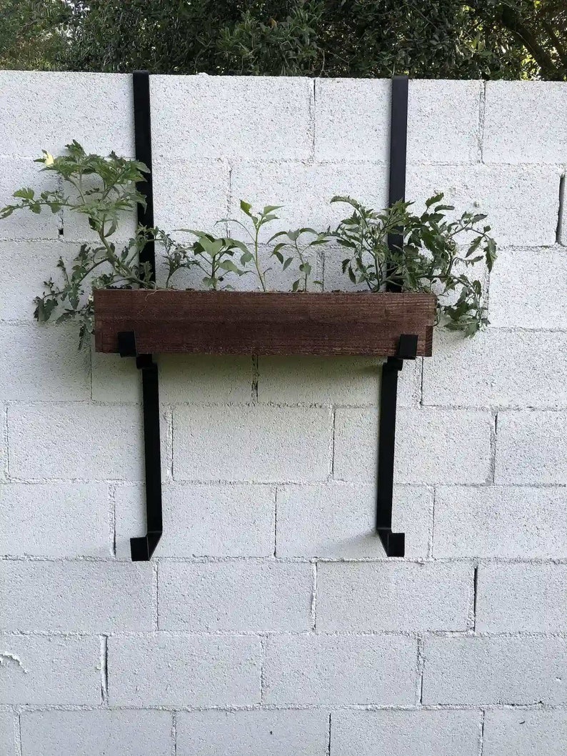 Garden Hanger - "the Box Stacker" for Block Walls - Hang Your Favorite ...