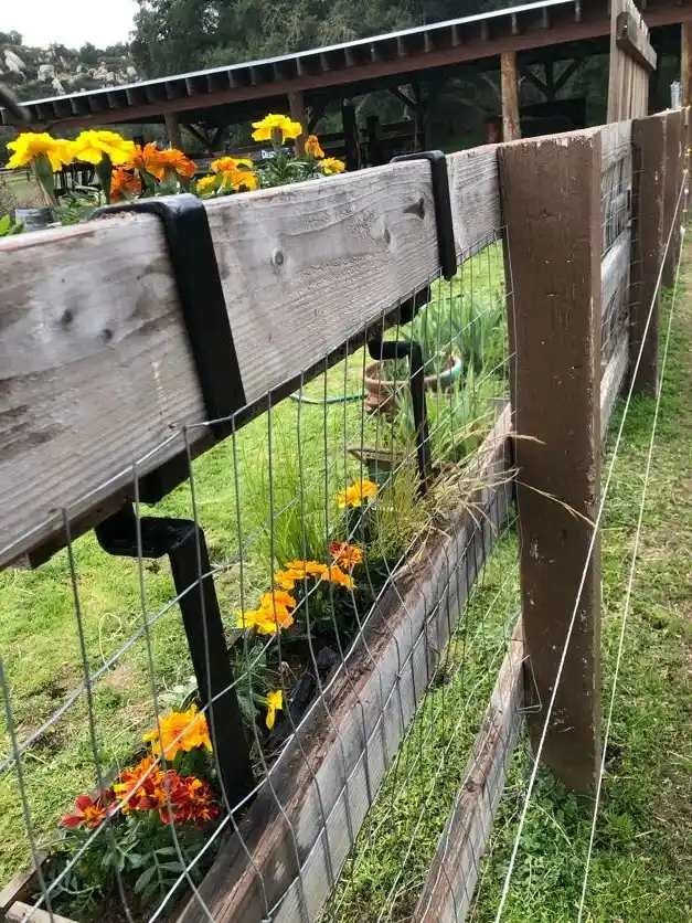 Garden Hanger the Box Stacker for 2 Inch Fences Hang Your Favorite ...