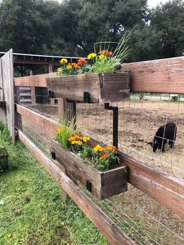 Garden Hanger the Box Stacker for 2 Inch Fences Hang Your Favorite ...