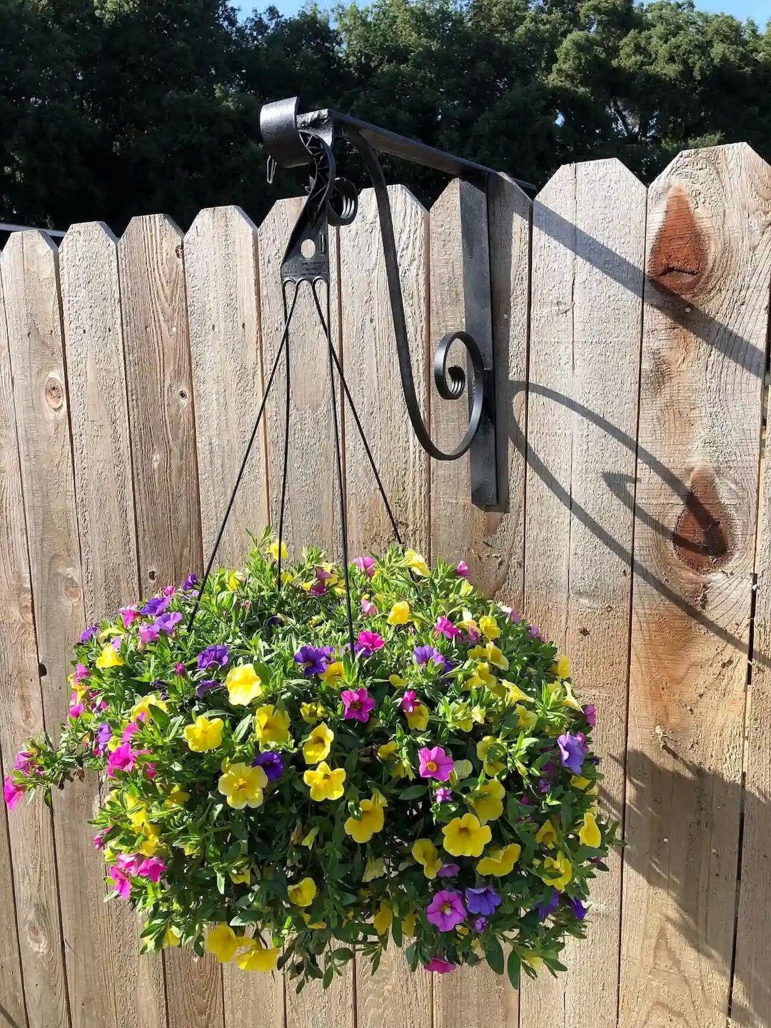 Garden Hanger - "the Original" for Cedar Fences - Hang Your Favorite ...