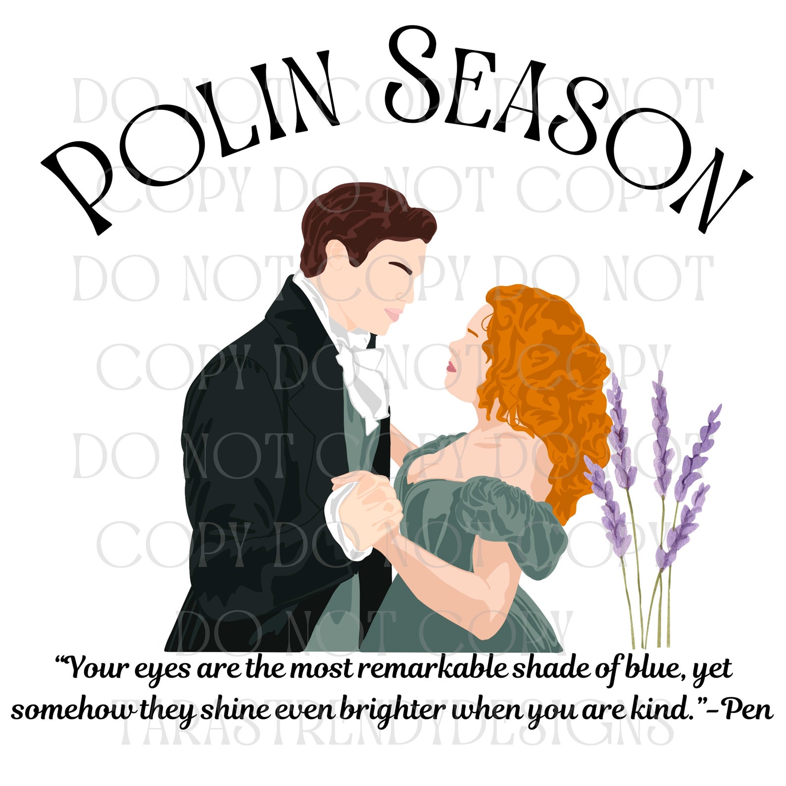 Bridgerton Season 3, Polin Season, Bridgerton Quotes PNG, Pen, Penelope ...