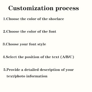 Image/photo/text Shoelace Customization, Customize Own Personalized ...