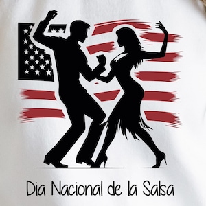 Dia Nacional De La Salsa Svg Png, Dancer Svg, Salsa Dancer, Salsa ...