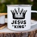 Jesus is King Svg Png, Jesus Svg, Faith Svg, Christian Svg, Bible Svg ...