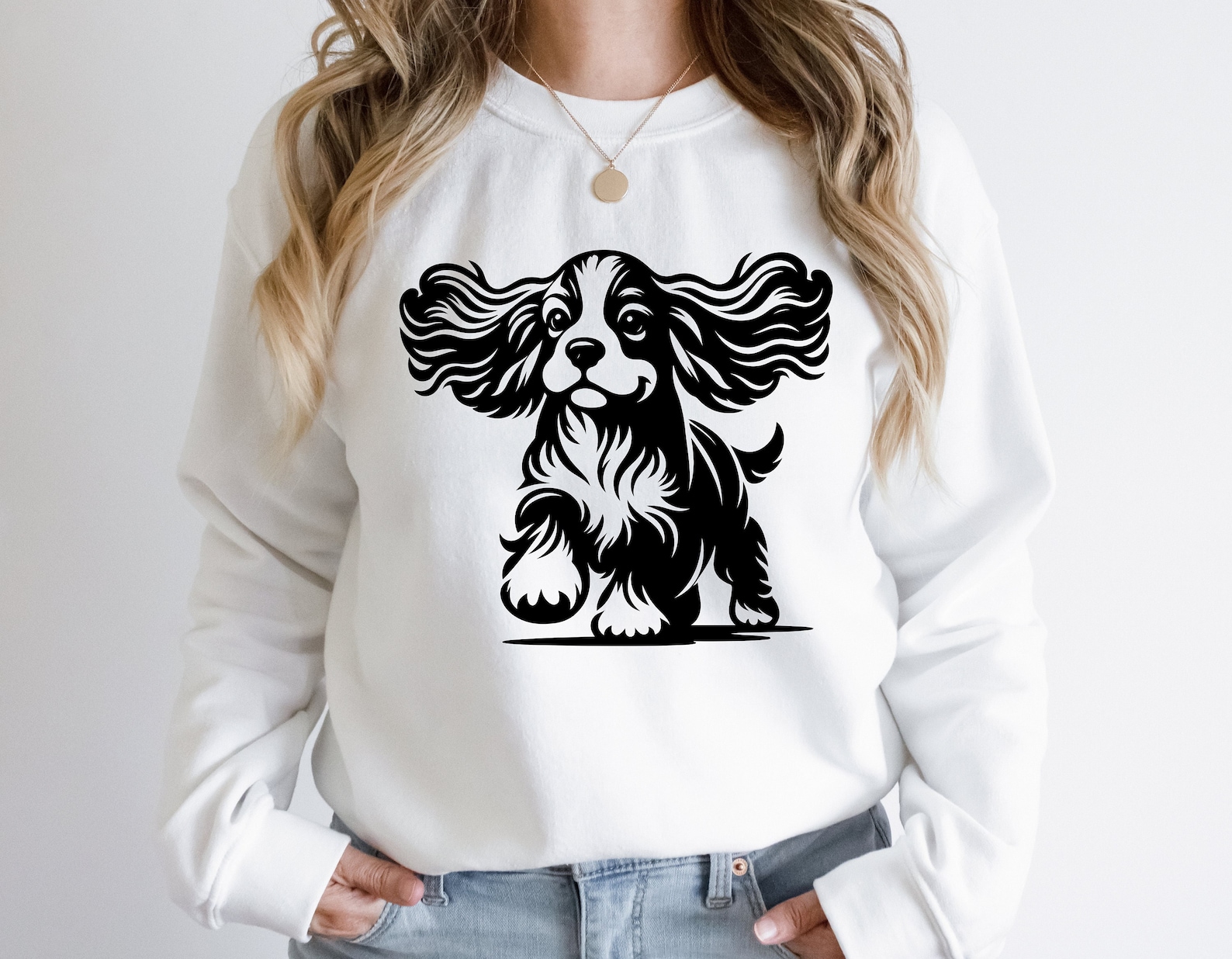Cocker Spaniel Svg Png, Dog Svg, Animal Svg, Dog Breed Svg, Animals Png ...
