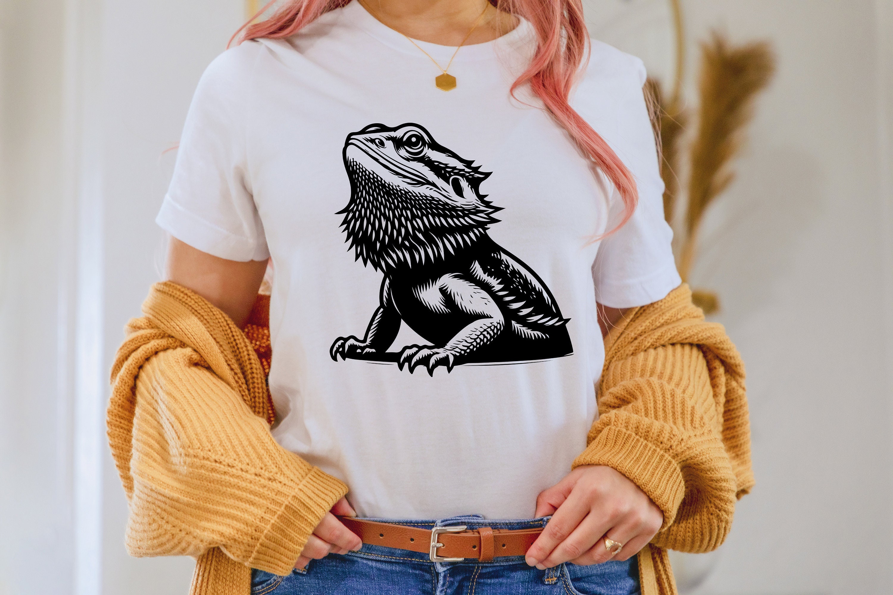 Bearded Dragon Svg Png, Cute Bearded Dragon, Cute Dragon Svg, Bearded ...