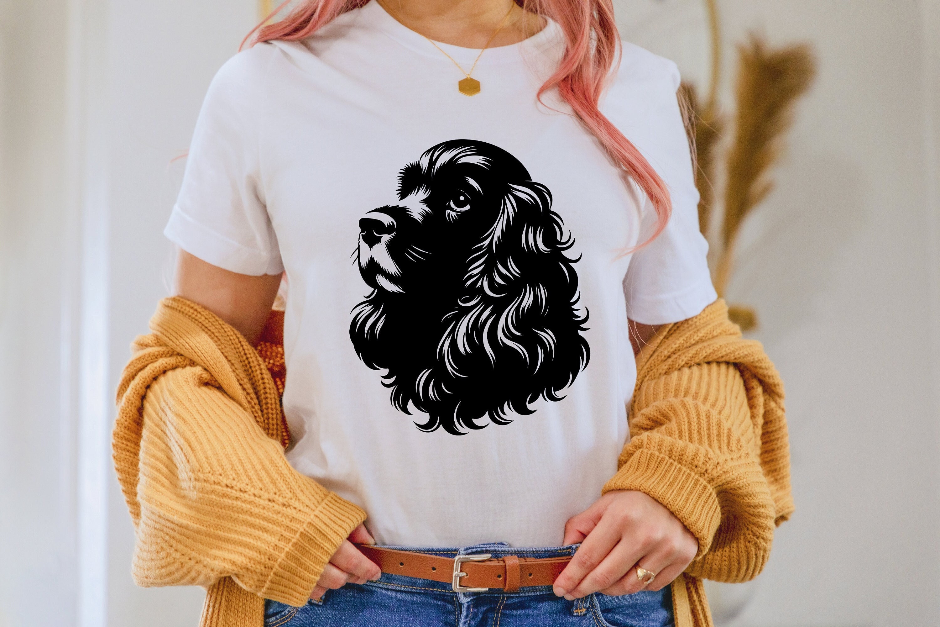 Cocker Spaniel Svg Png, Dog Svg, Animal Svg, Dog Breed Svg, Animals Png ...