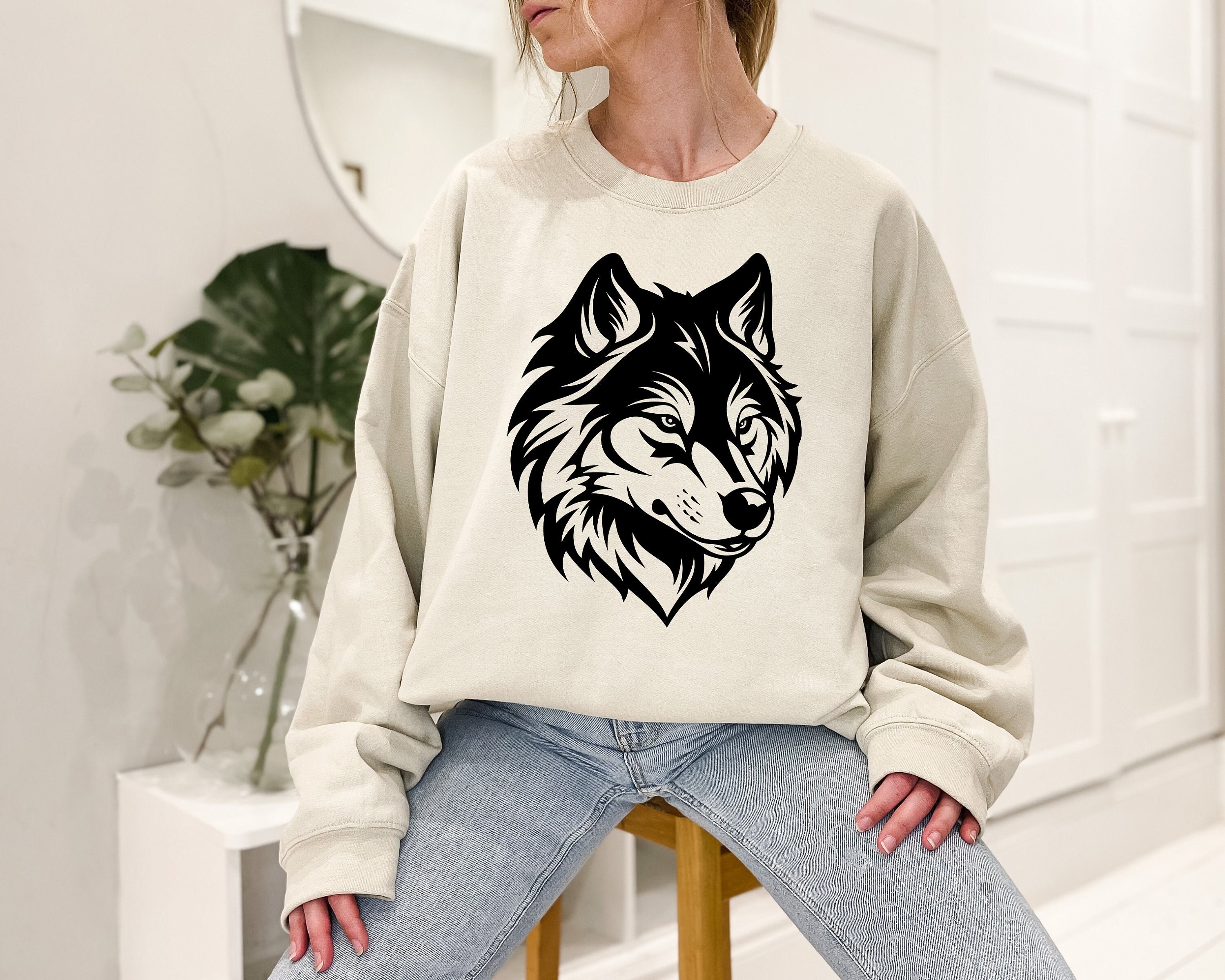 Wolf Face Svg Wolf Face Png Wolf Svg File Wolf Cut File Etsy Images ...