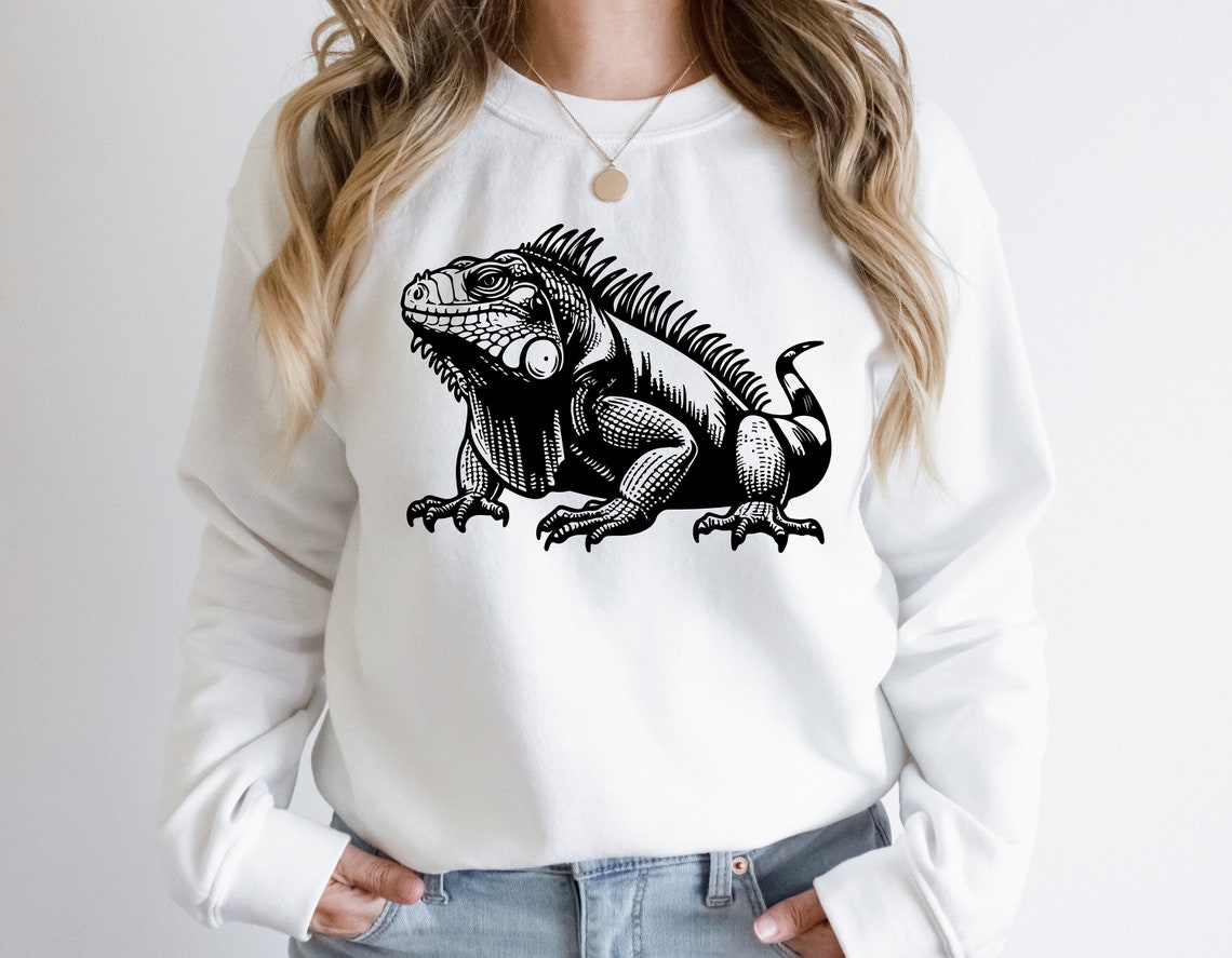 Iguana Svg Png, Iguana Vector, Lizard Svg, Iguana Silhouette, Animal ...