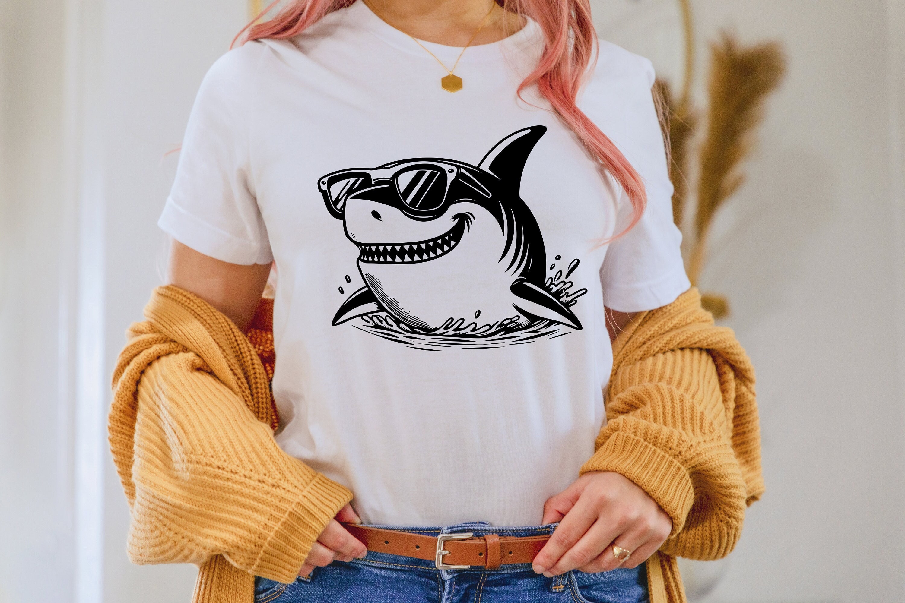 Shark Svg Png, Cute Shark Svg, Funny Shark Svg, Cartoon Shark Svg ...