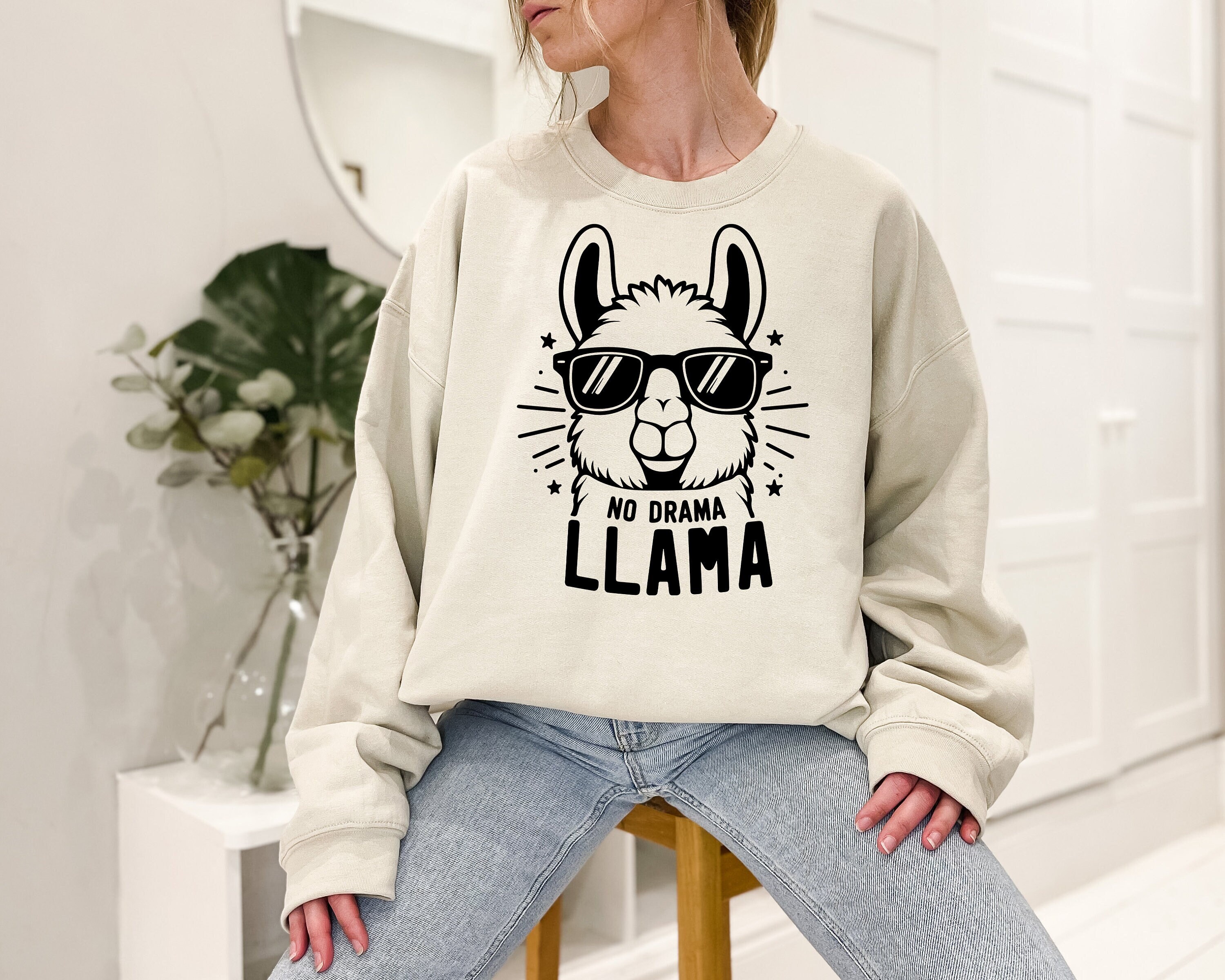 No Drama Llama Svg Png, Llama Svg, Llama Png, Funny Llama Svg, Cute ...