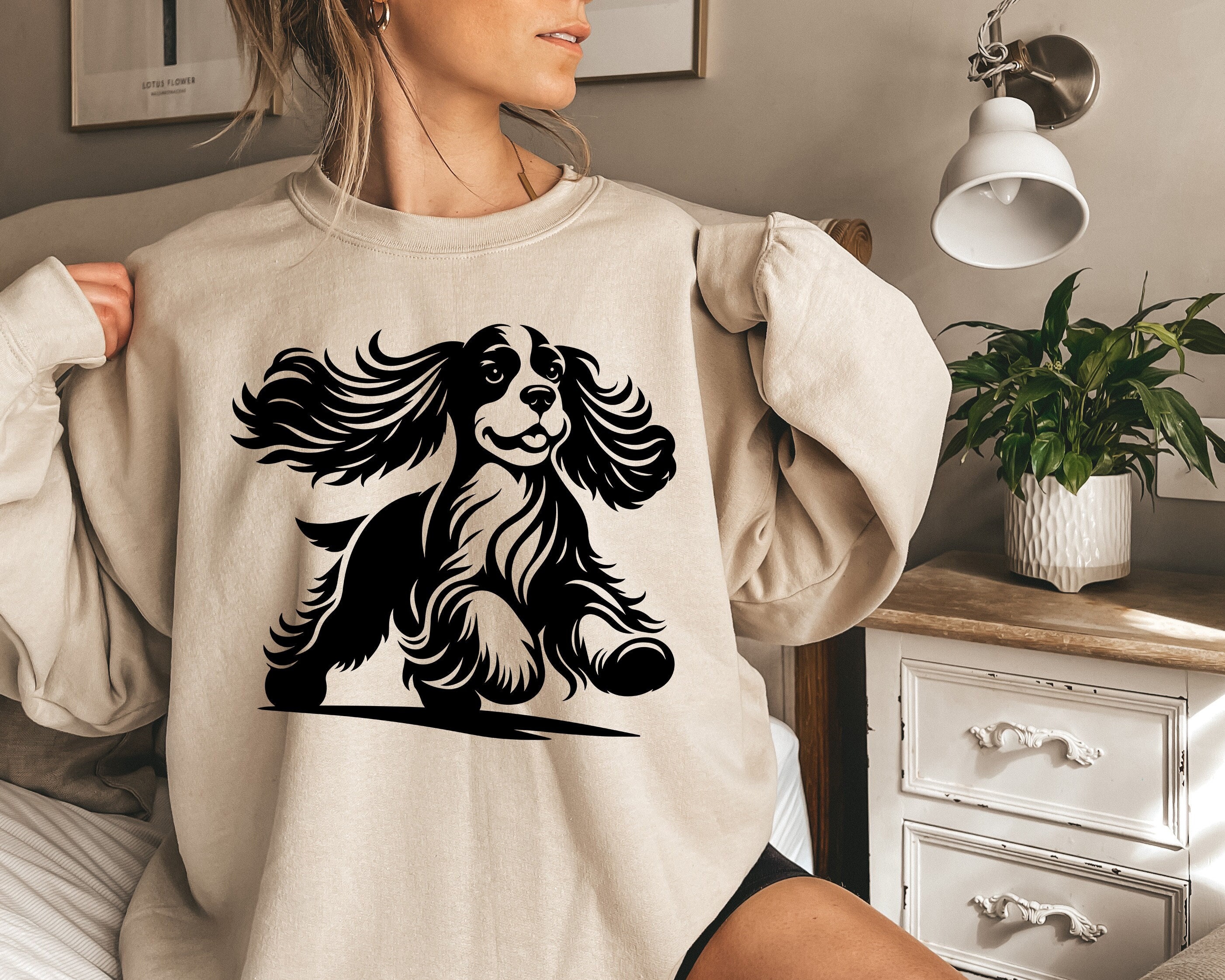 Cocker Spaniel Svg Png, Dog Svg, Animal Svg, Dog Breed Svg, Animals Png ...