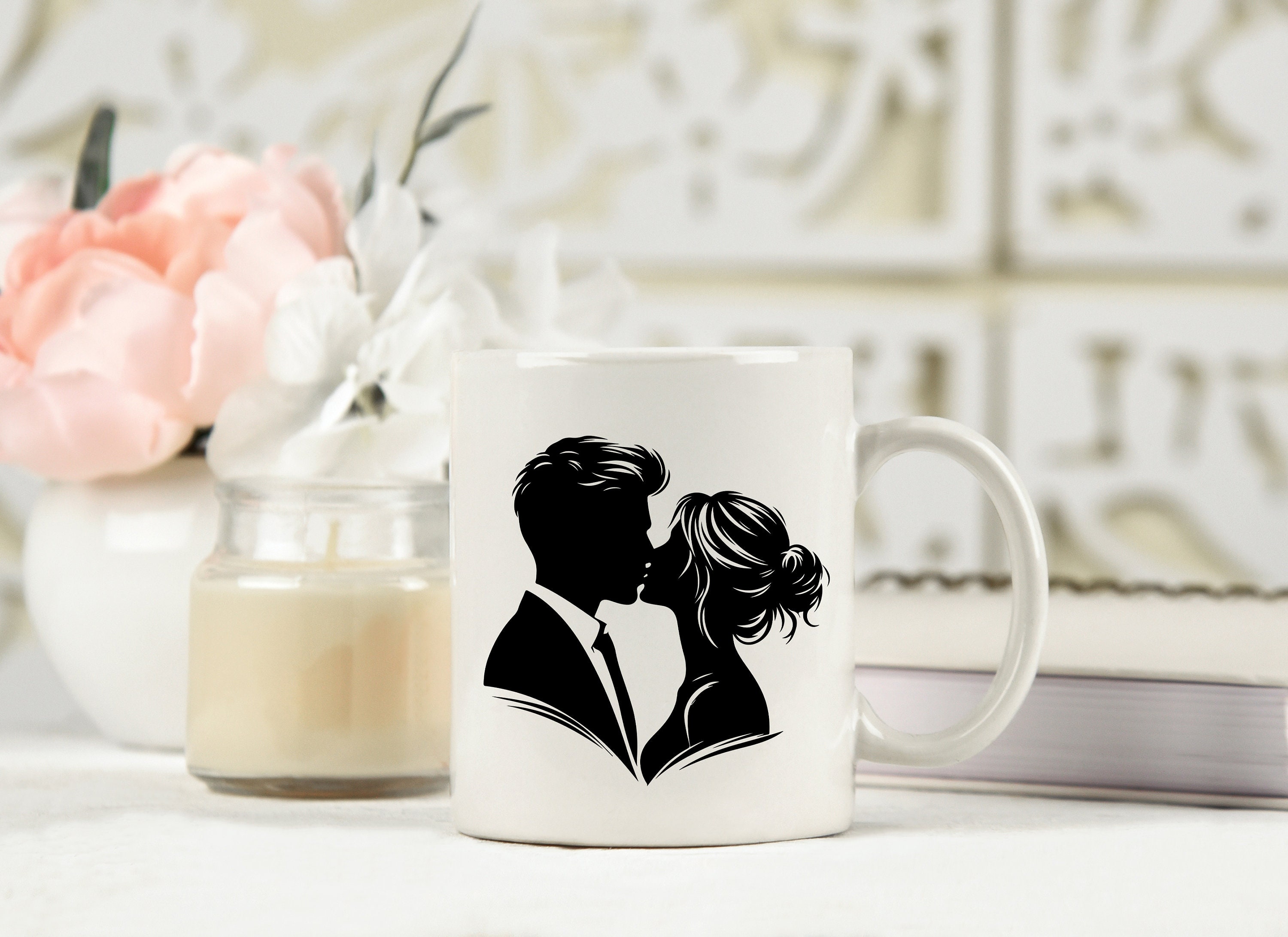 Pareja svg png, amor svg, amor png, silueta de amantes, pareja ...