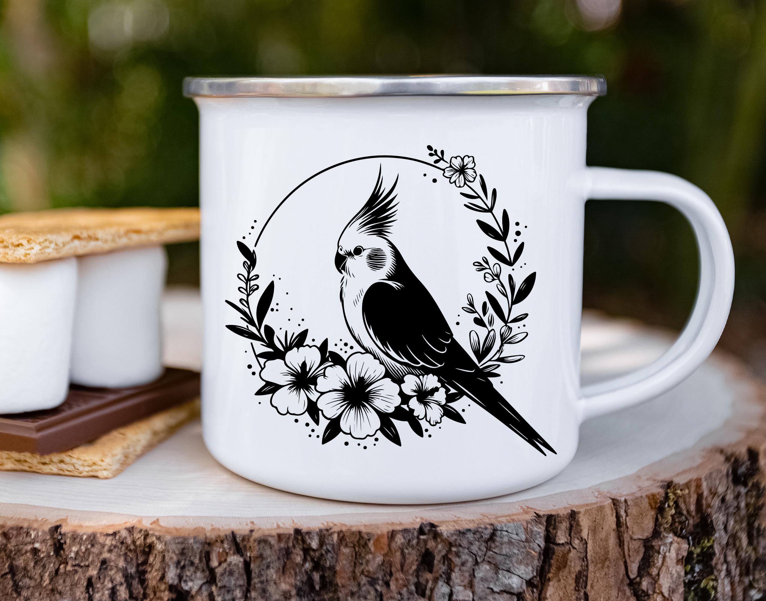 Cockatiel Svg Png, Bird Design, Cockatiel Vector, Cockatiel Silhouette ...