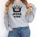 Jesus is King Svg Png, Jesus Svg, Faith Svg, Christian Svg, Bible Svg ...
