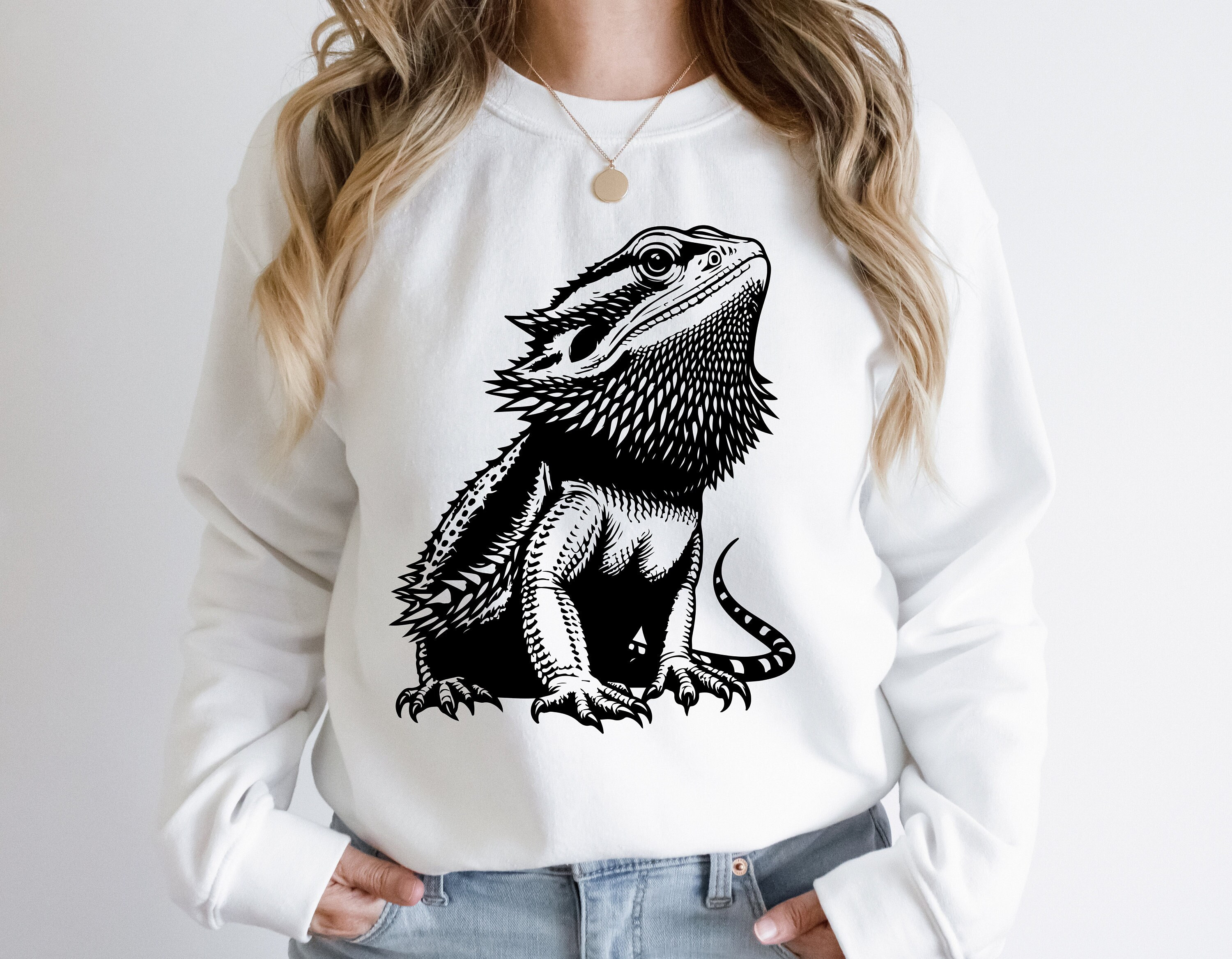 Bearded Dragon Svg Png, Cute Bearded Dragon, Cute Dragon Svg, Bearded ...