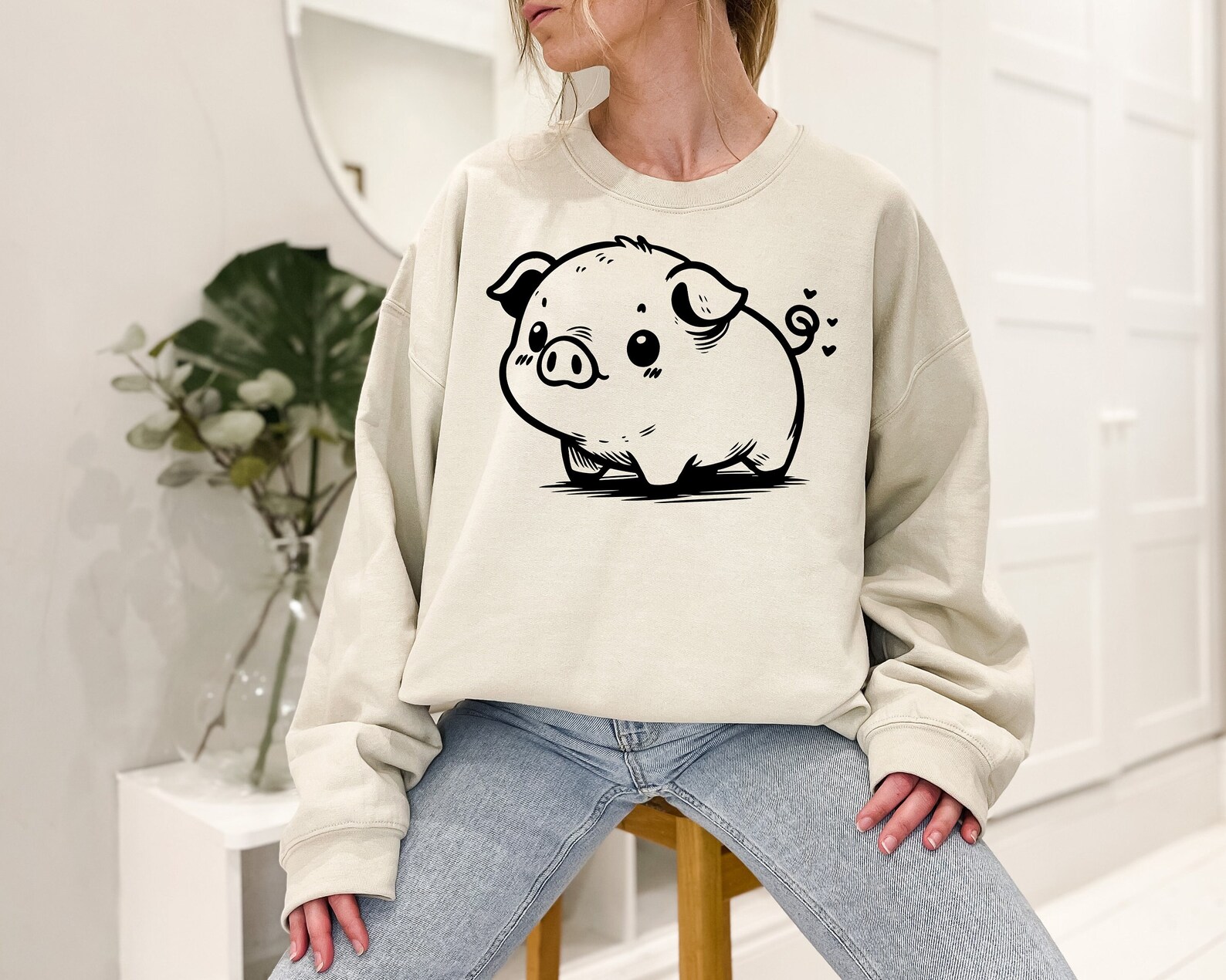 Pig Svg Png, Farm Svg, Farm Animals Svg, Cute Svg, Animal Svg, Pig ...