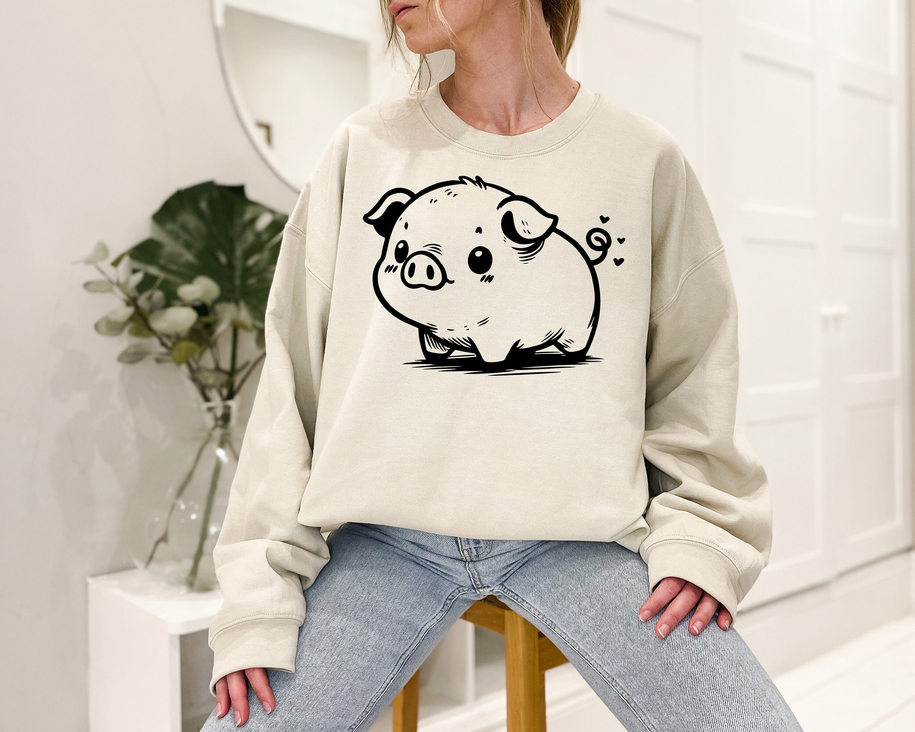 Pig Svg Png, Farm Svg, Farm Animals Svg, Cute Svg, Animal Svg, Pig ...
