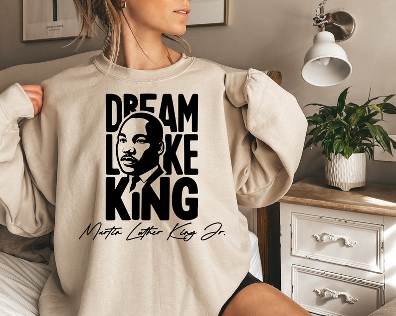 Dream Like King Svg Png, Martin Luther King, Black History Svg, Martin ...