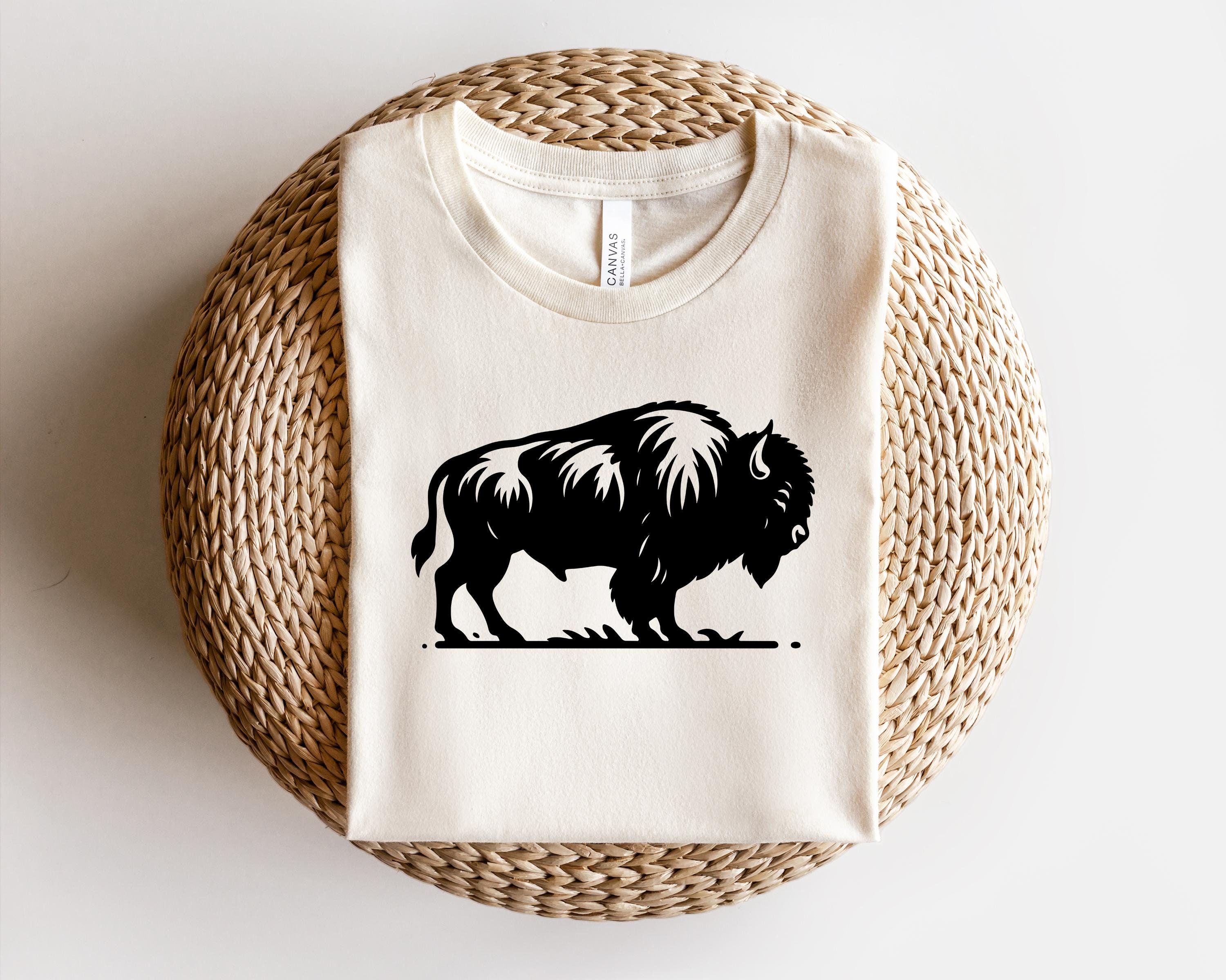 Buffalo Svg Png, Bison Svg, Bison Png, Buffalo İmage, Farm Animal Svg ...