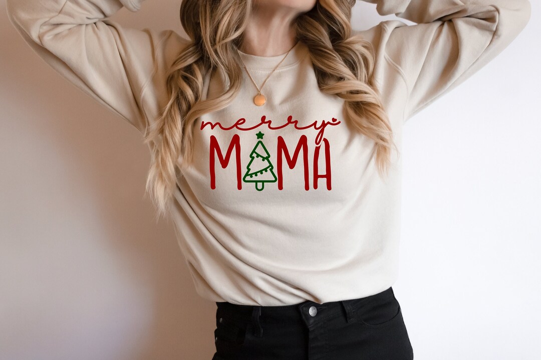 Merry Mama Svg Png, Mama Christmas Svg, Merry Christmas Svg, Christmas ...