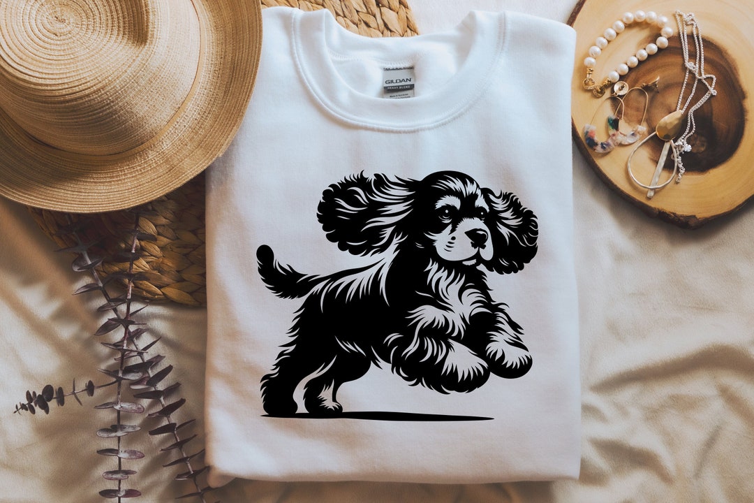 Cocker Spaniel Svg Png, Dog Svg, Animal Svg, Dog Breed Svg, Animals Png ...