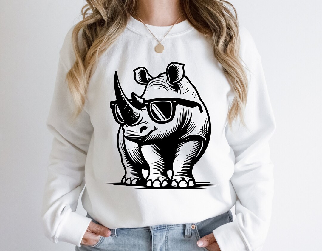 Rhinoceros Svg Png, Rhino Svg, Safari Animals Svg, Nature Svg, Animal ...