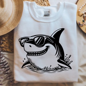 Shark Svg Png, Cute Shark Svg, Funny Shark Svg, Cartoon Shark Svg ...