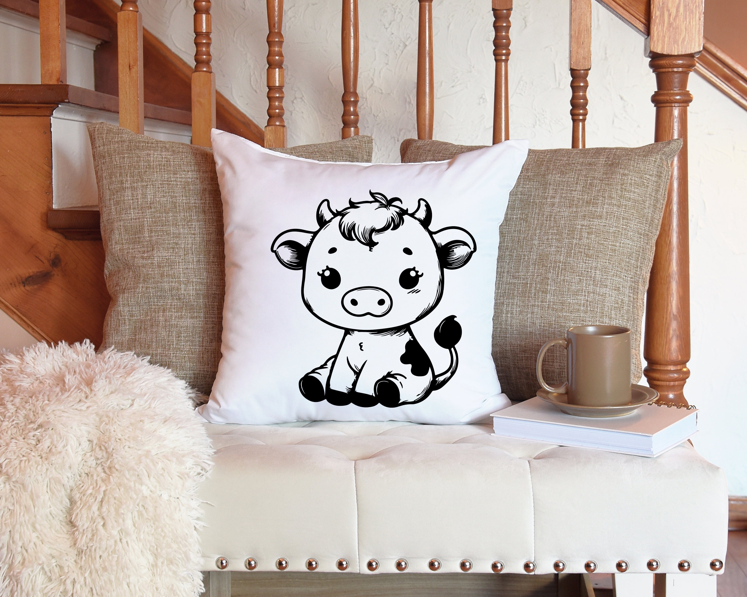 Cow Svg Png Cute Cow Svg Cute Cow Png Baby Cow Svg Cow - Etsy