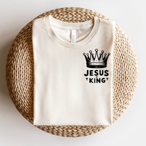 Jesus is King Svg Png, Jesus Svg, Faith Svg, Christian Svg, Bible Svg ...