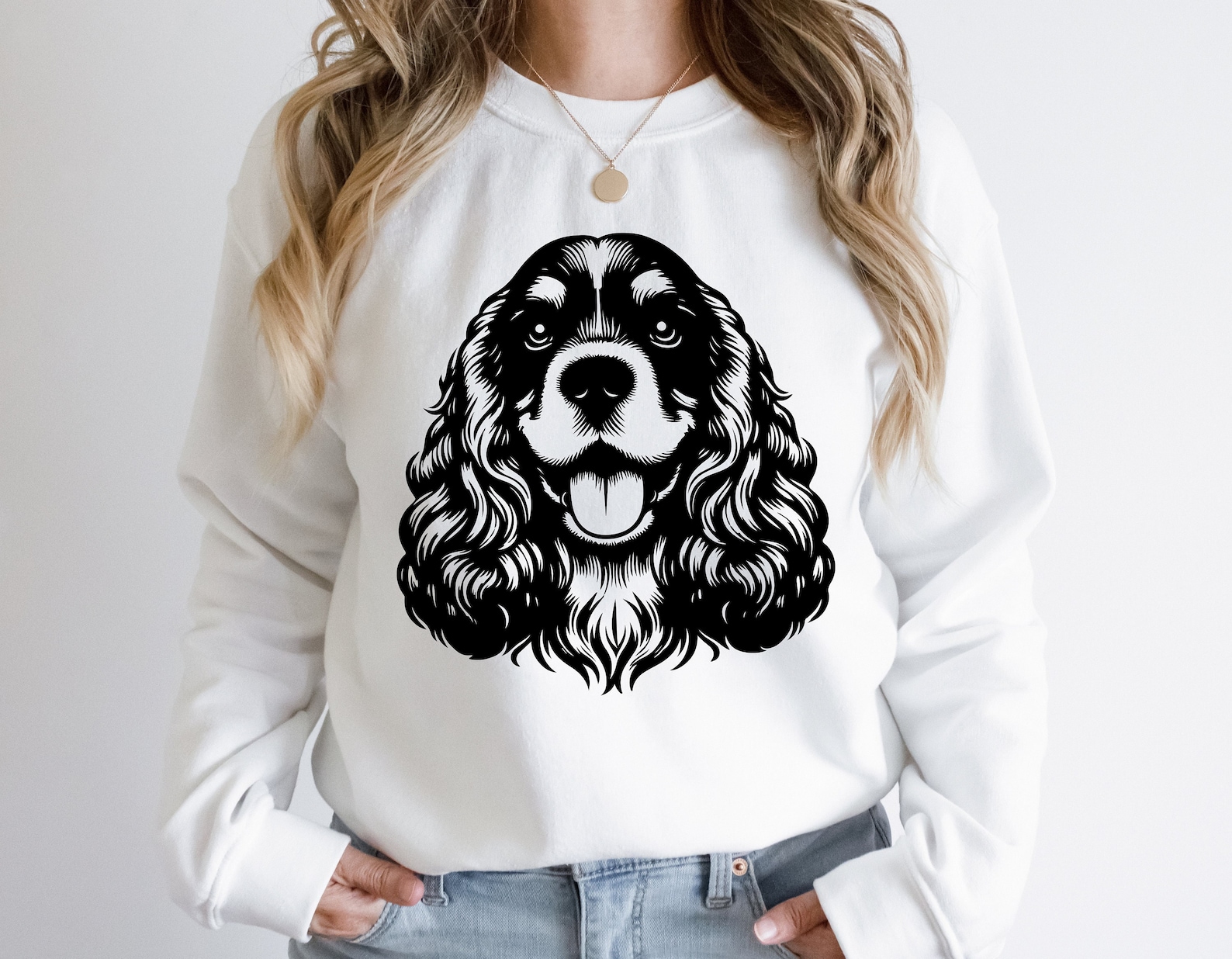 Cocker Spaniel Svg Png, Dog Svg, Animal Svg, Dog Breed Svg, Animals Png ...