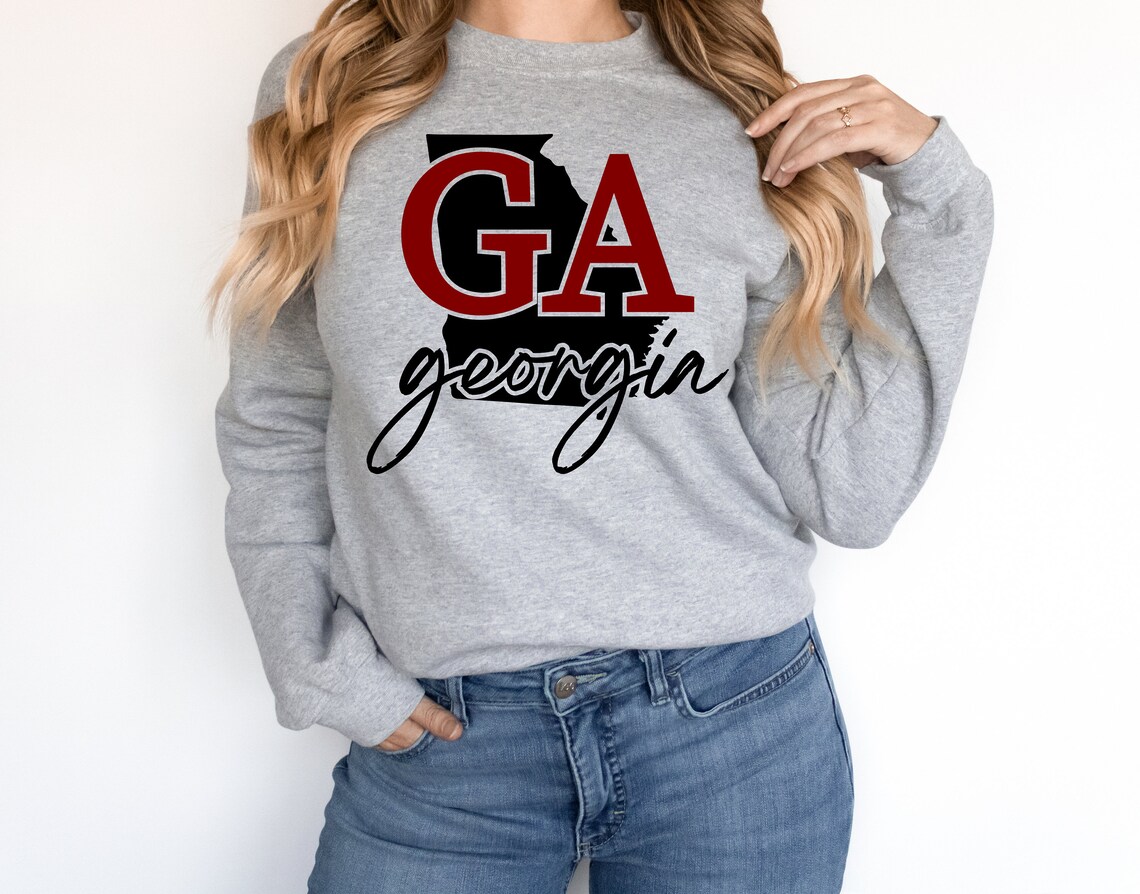 Georgia Svg Png Georgia Map Svg Georgia State Svg GA Svg - Etsy