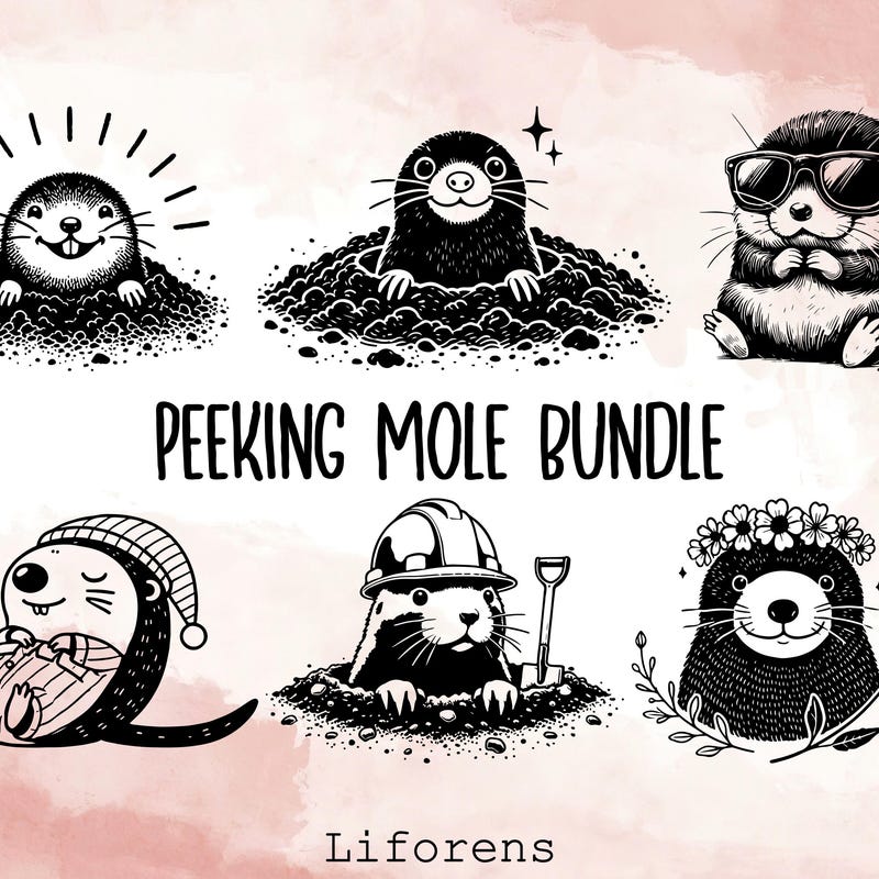 Cute Mole - Etsy