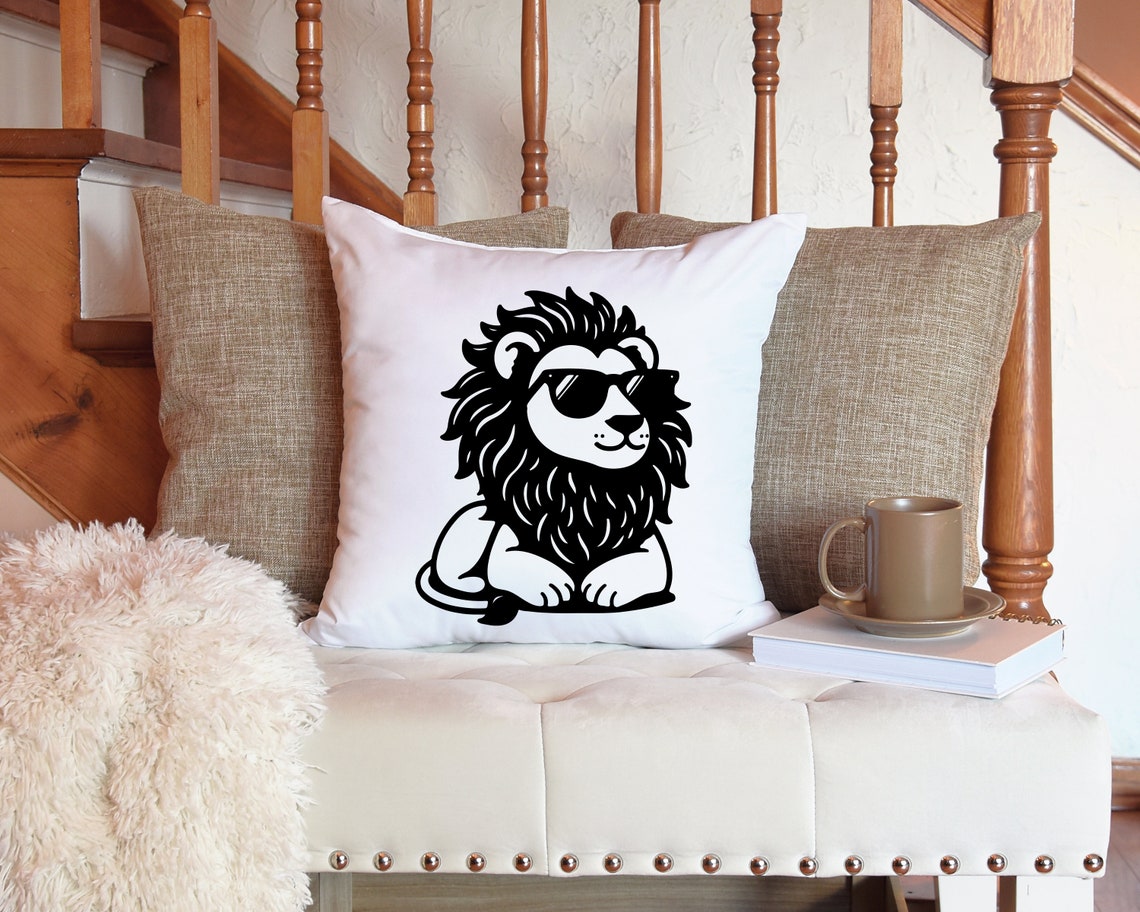 Leo Svg Png, Lion Svg, Lion Png, Animal Svg, Animal Png, Sunglasses Svg ...