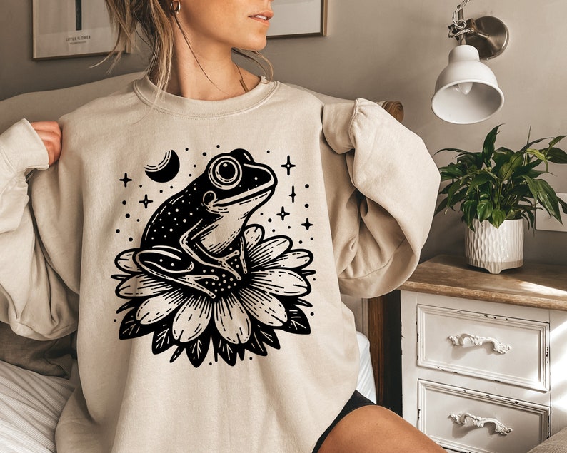 Frog Svg Png, Floral Frog Svg, Animal Svg, Animal Png, Cute Animal ...