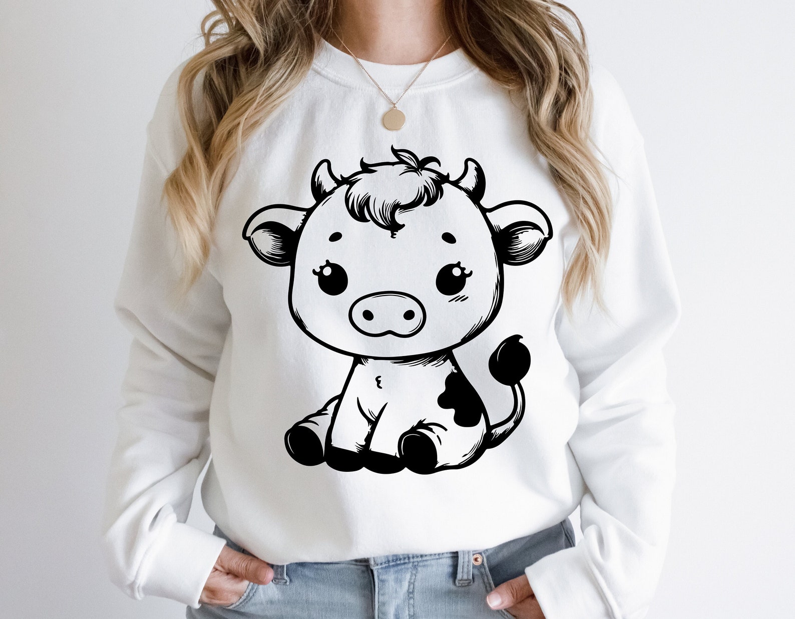 Cow Svg Png Cute Cow Svg Cute Cow Png Baby Cow Svg Cow - Etsy