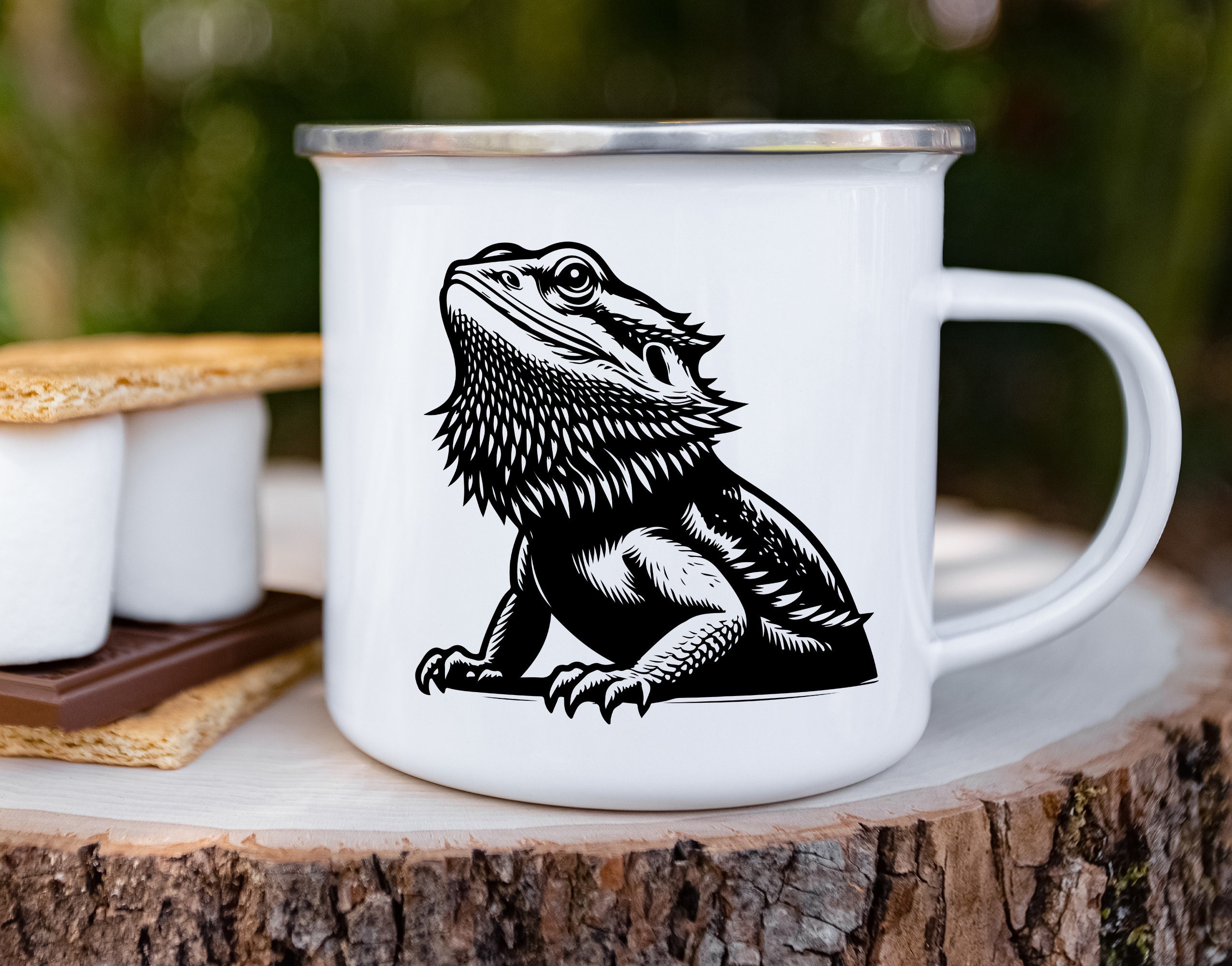 Bearded Dragon Svg Png, Cute Bearded Dragon, Cute Dragon Svg, Bearded ...
