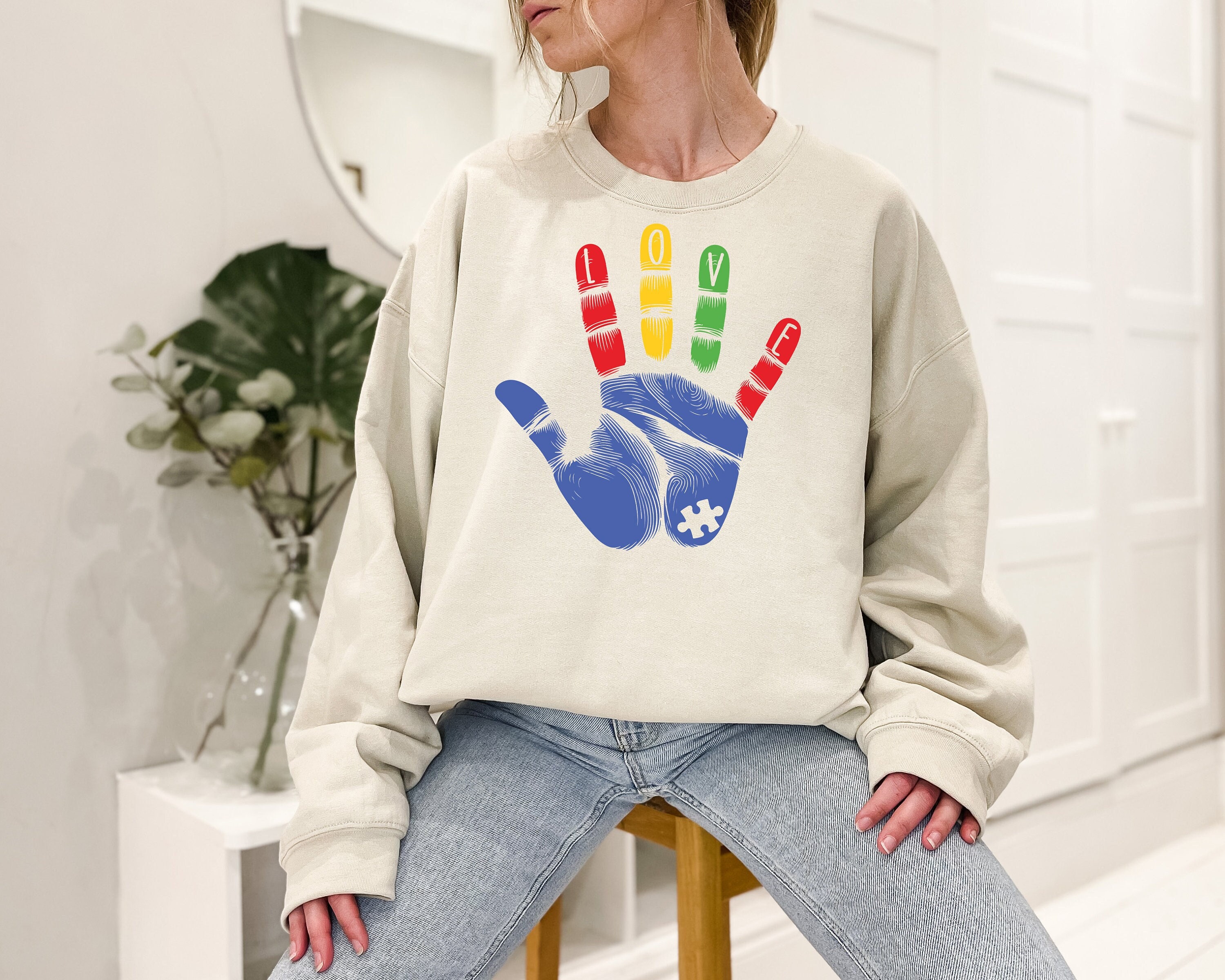 Autism Svg Png, Handprint Puzzle Svg, Puzzle Svg, Puzzle Png, Autism ...