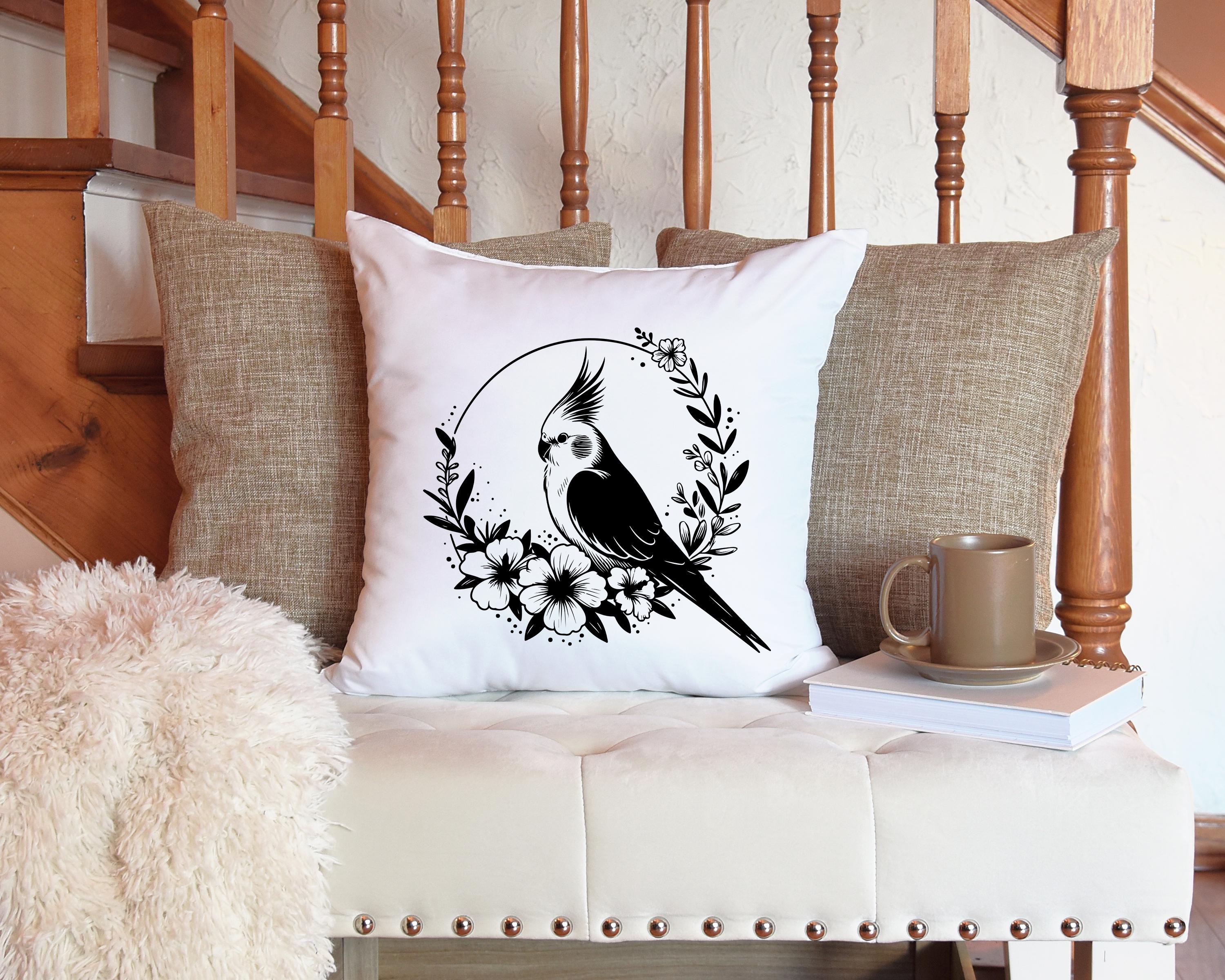 Cockatiel Svg Png, Bird Design, Cockatiel Vector, Cockatiel Silhouette ...