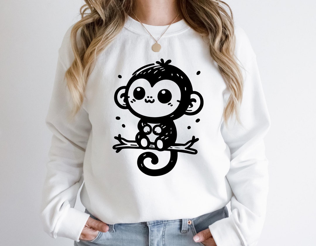 Monkey Svg Png, Safari Animal Svg, Safari Svg, Jungle Svg, Zoo Animals ...