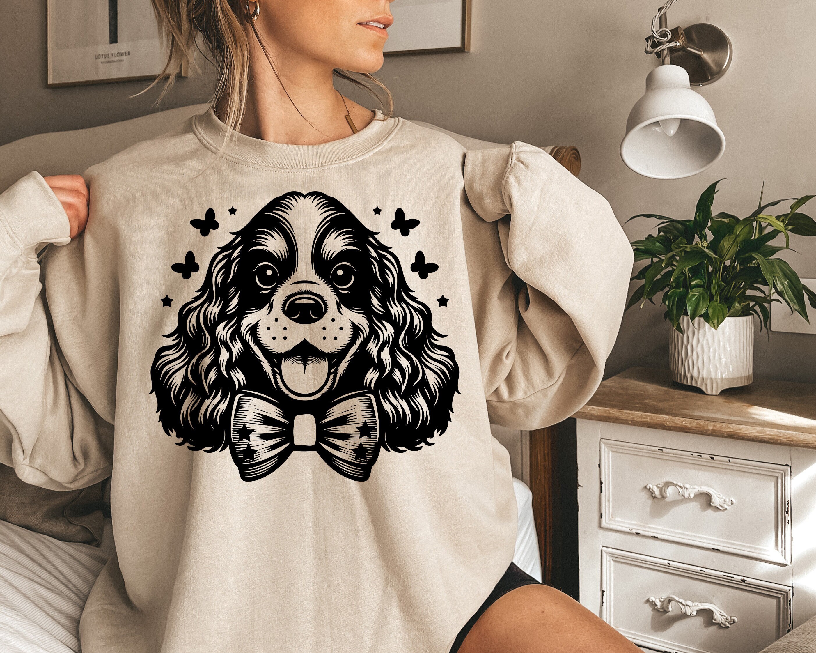 Cocker Spaniel Svg Png, Dog Svg, Animal Svg, Dog Breed Svg, Animals Png ...