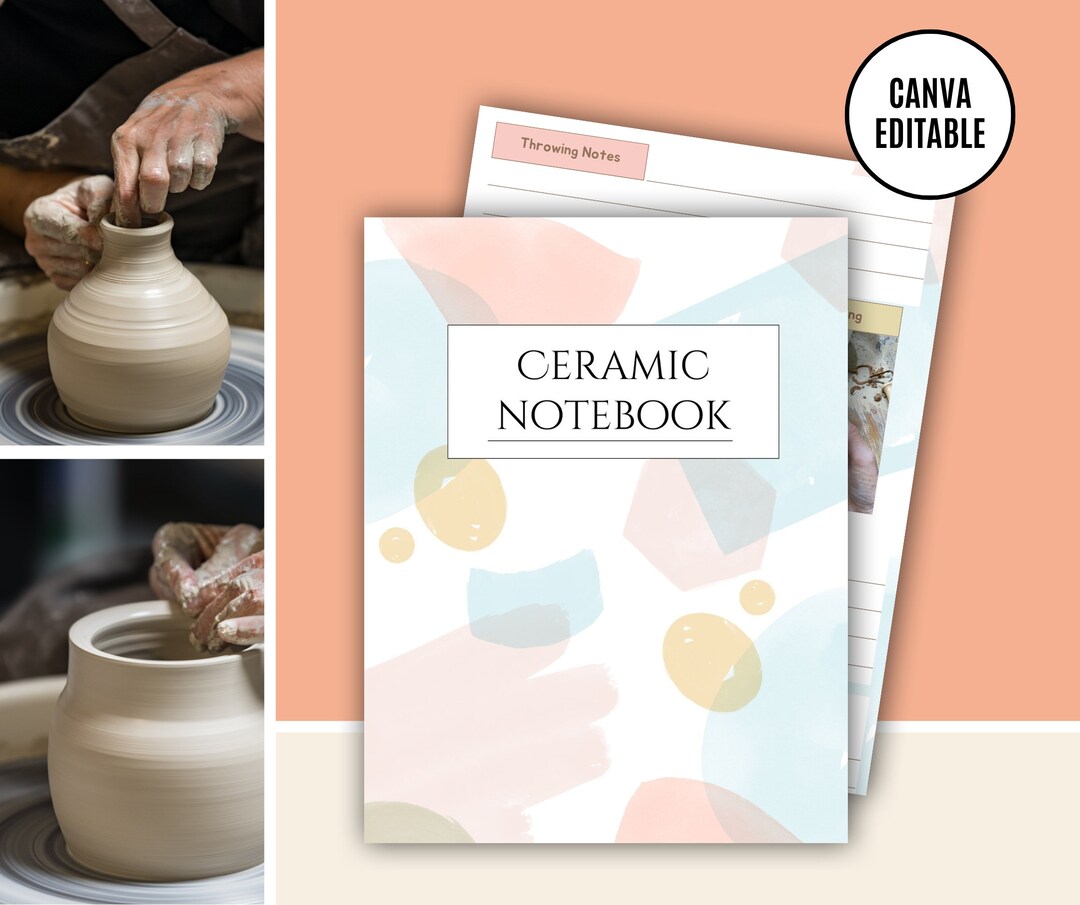 Digital Ceramic Journal for Wheel Throwing Potters, Ceramic Log ...