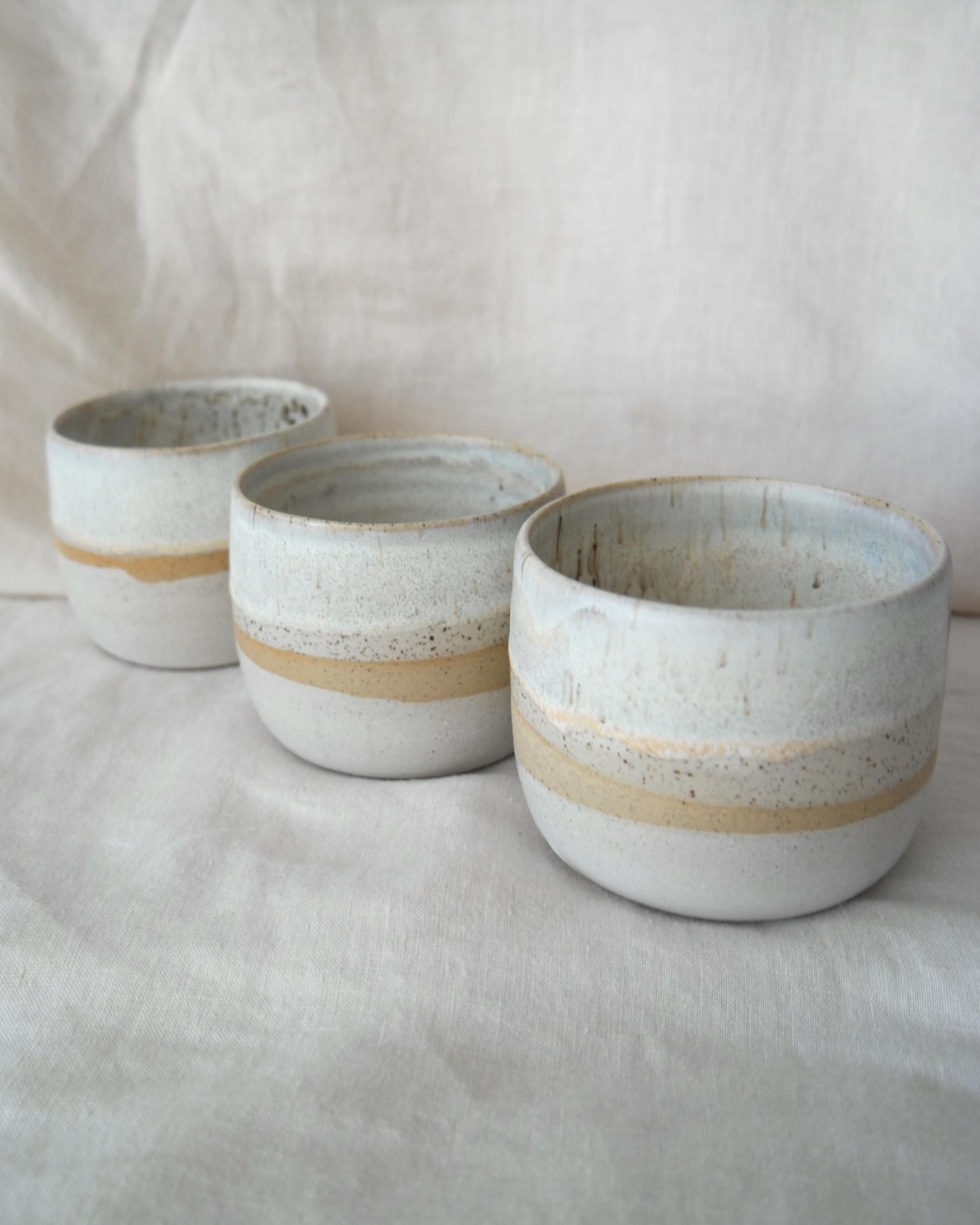 Rustic Ceramic Mug Handmade | Rustic Mug | No Handle Mug | Handmade ...