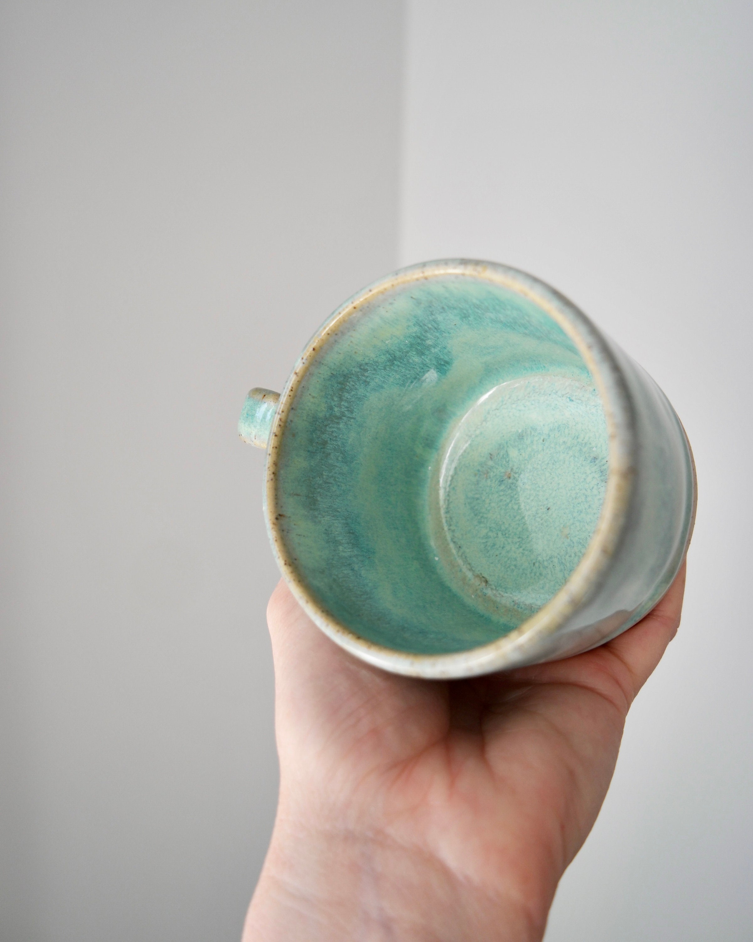 Handmade Luminous Tide Mug wheel Thrown - Etsy Australia