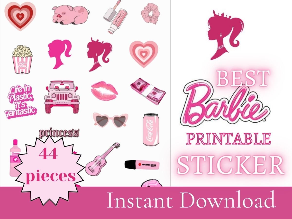 Barbie Stickers